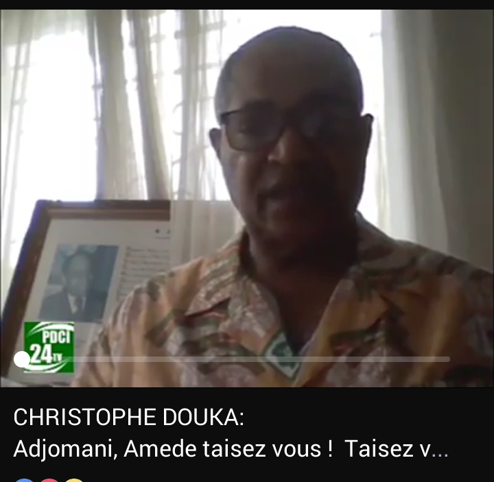 Un membre du Bureau Politique met en garde Adjoumani et S.Amédée ...